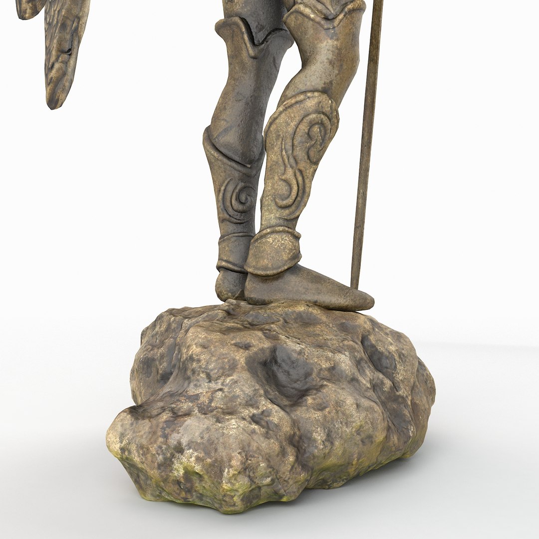 Statue Elf Girl 3d Max