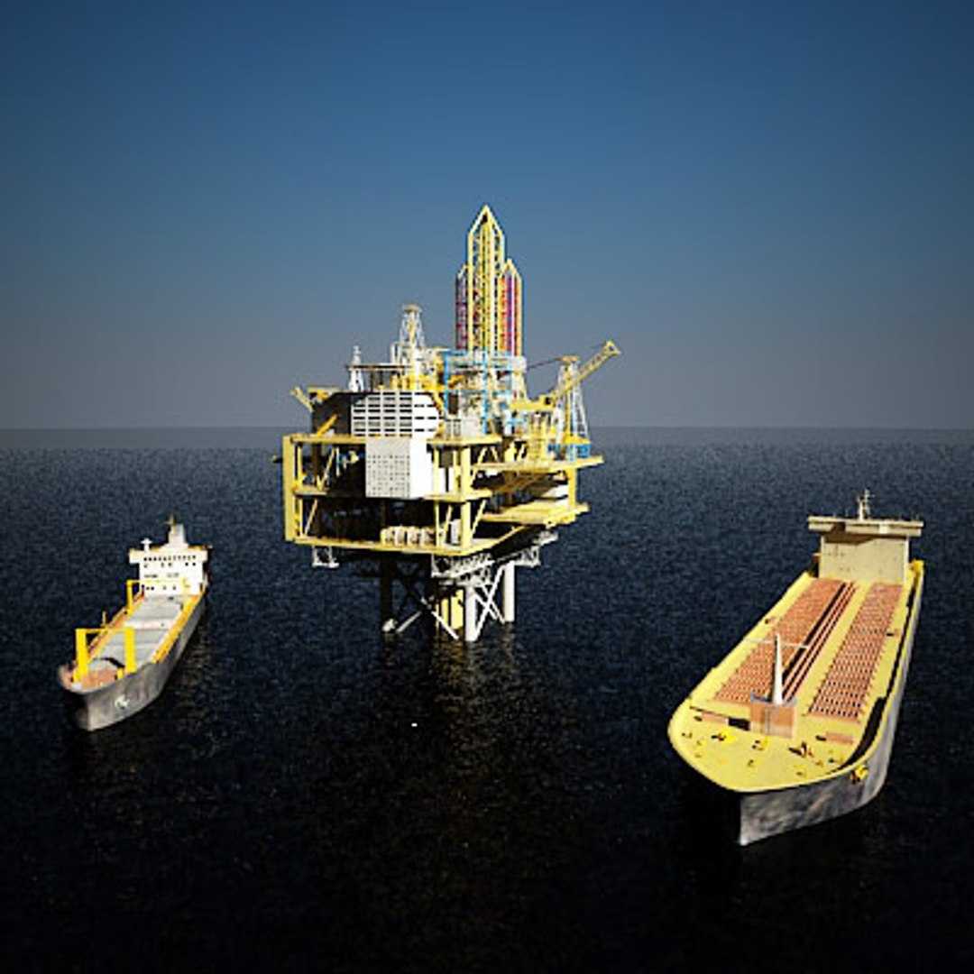 x compilant oil platform tanker ship