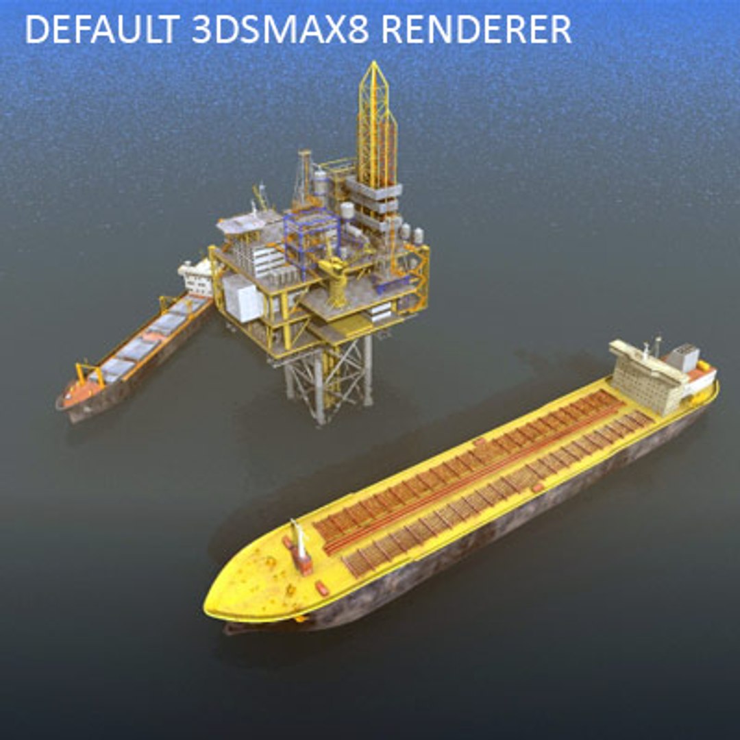 x compilant oil platform tanker ship