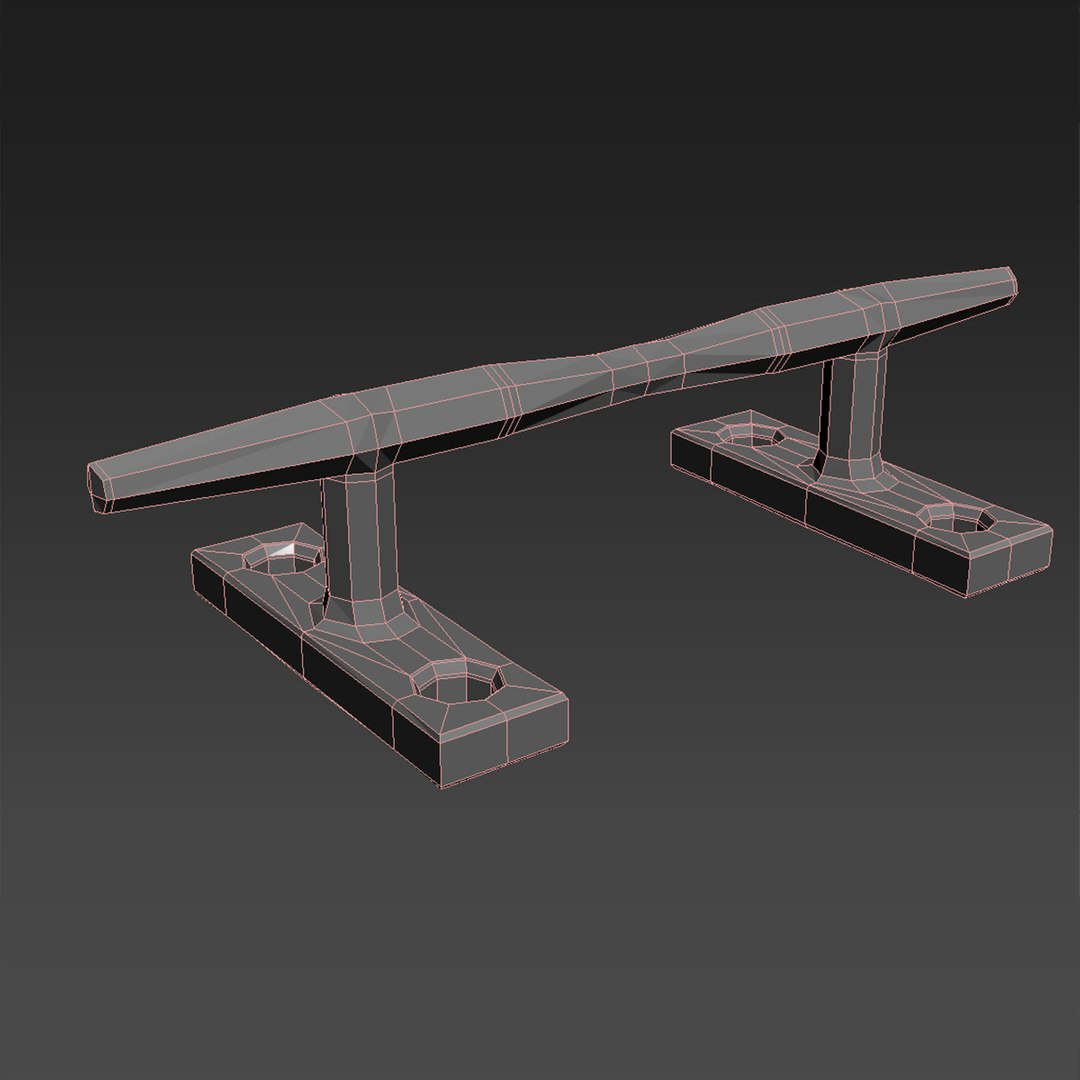 3D Nautical Bitt - TurboSquid 1221936