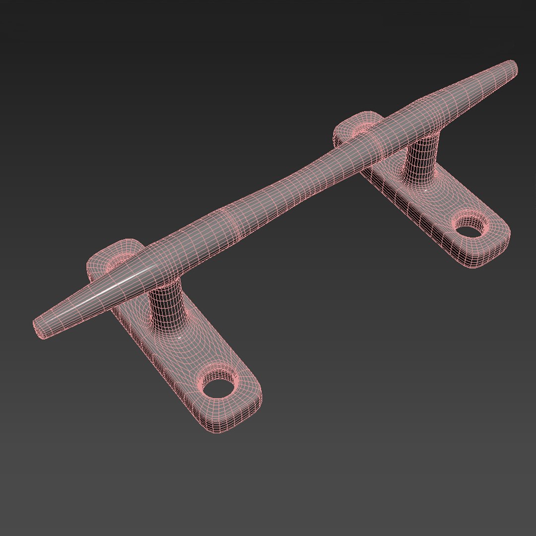 3D Nautical Bitt - TurboSquid 1221936