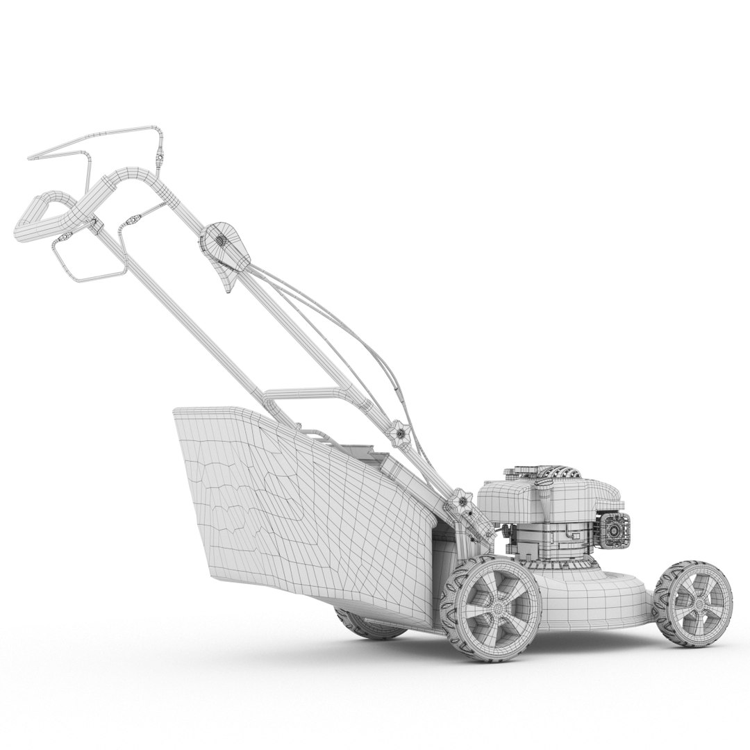 Lawn Mower 3D Model - TurboSquid 1632404