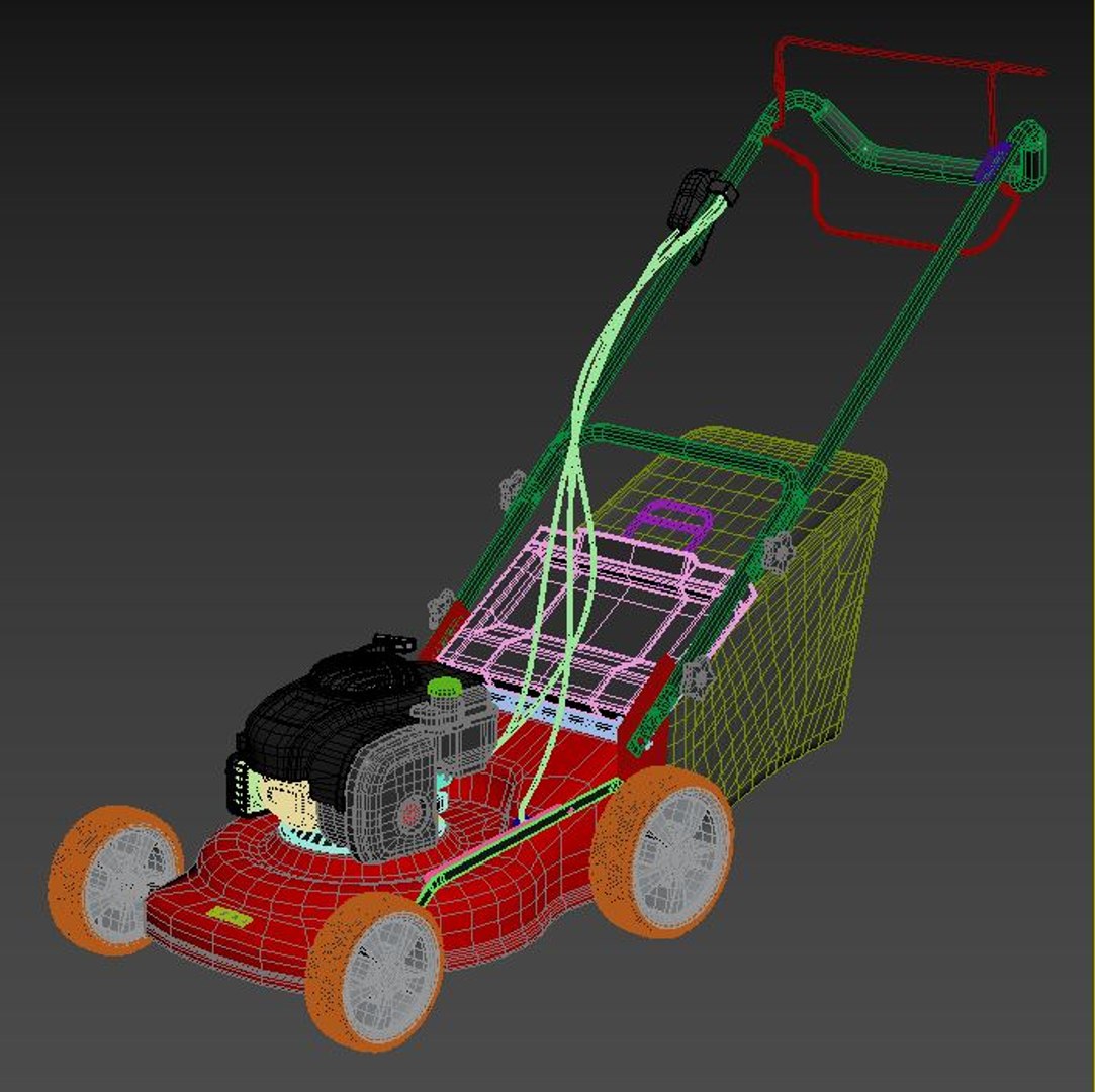 Lawn Mower 3D Model - TurboSquid 1632404