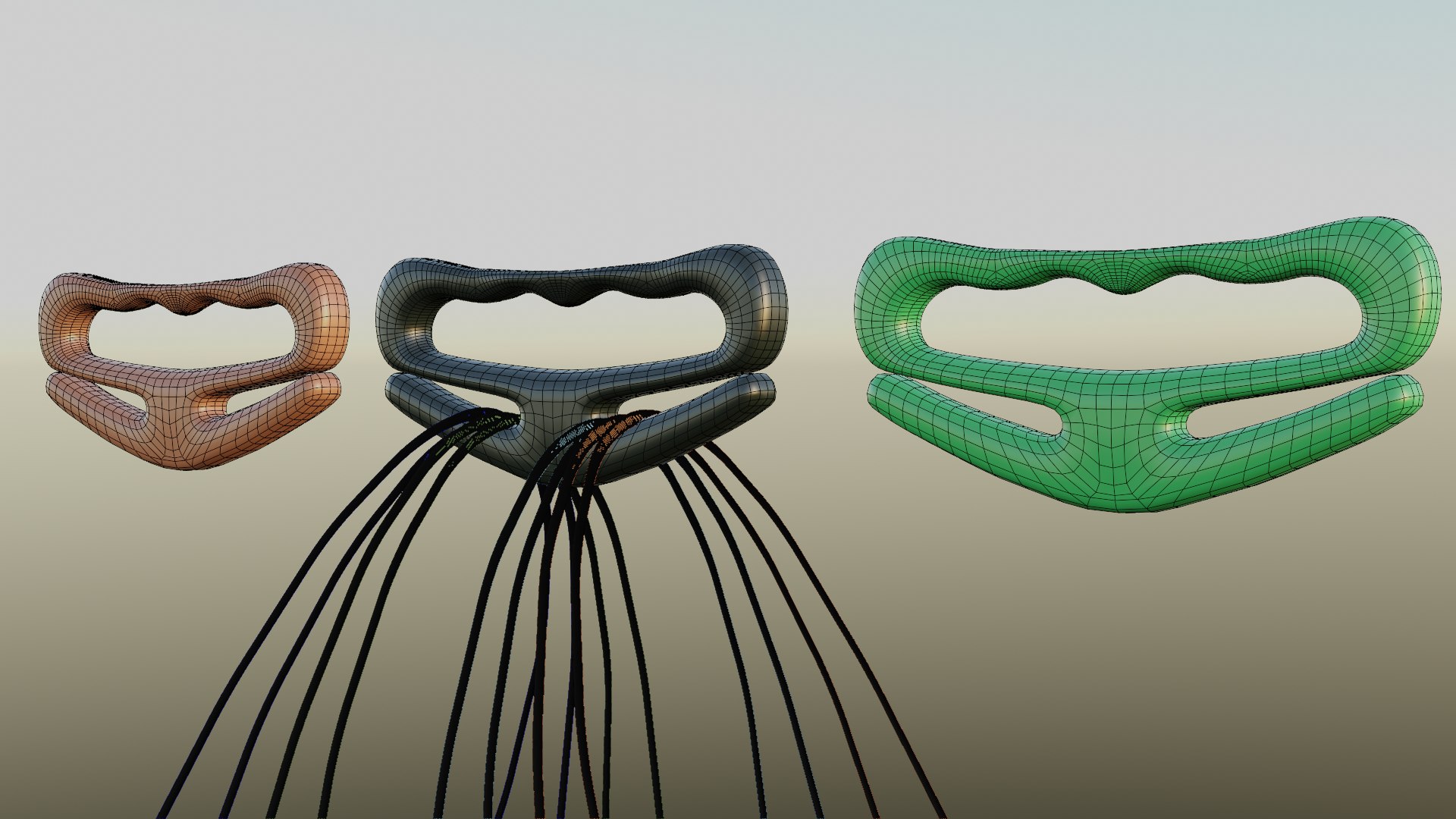 Grocery Bag Holder Handle Carrier 3D Model - TurboSquid 2143980