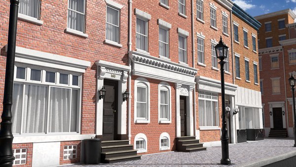 3D Classic Street model - TurboSquid 1787634