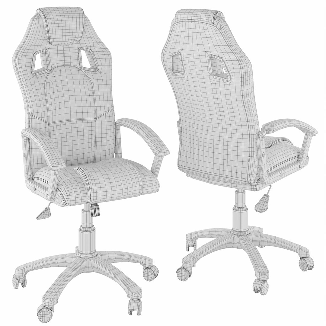 Driver Computer Chair 3D Model - TurboSquid 2071016