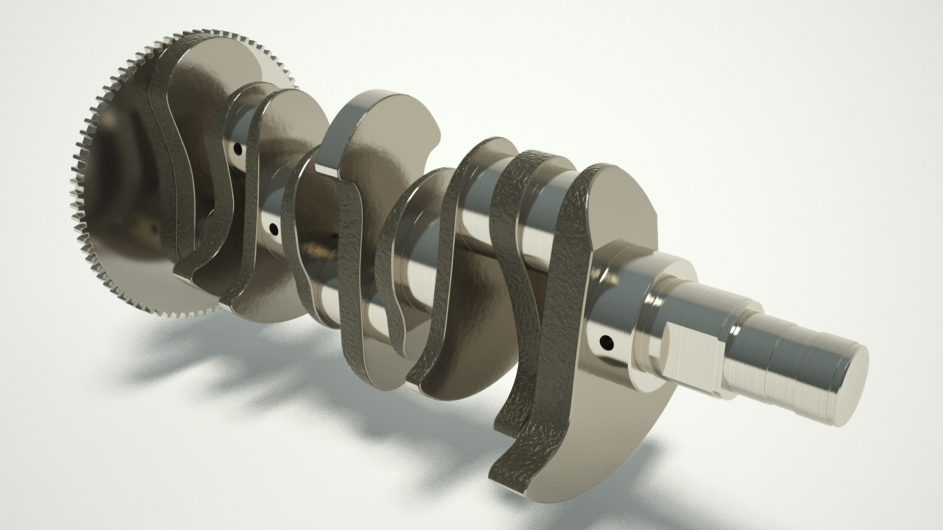 Crankshaft Engine 3d Model