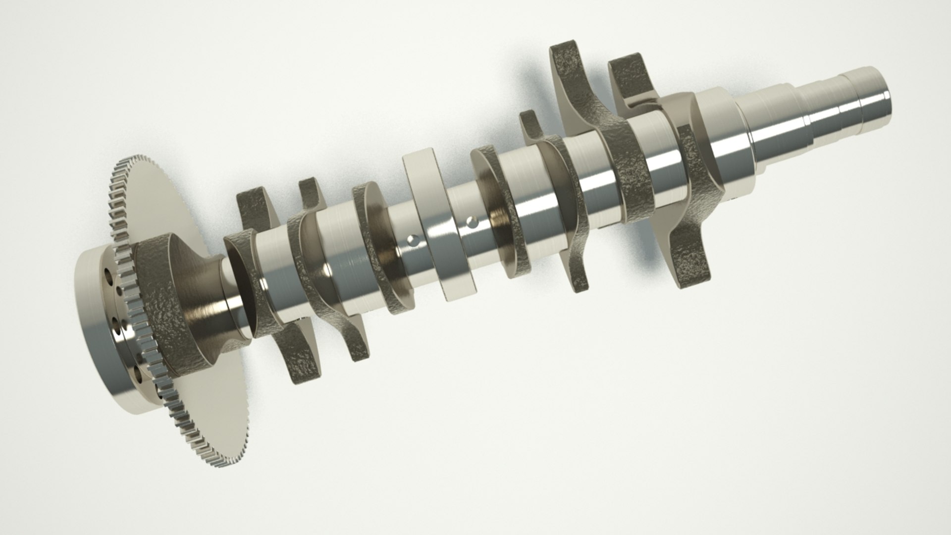 Crankshaft Engine 3d Model