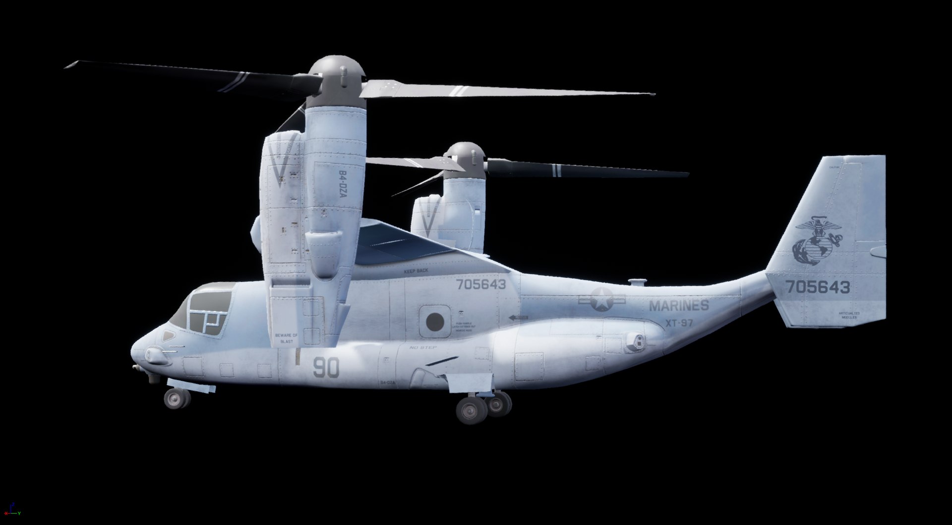 3D V22 Osprey - TurboSquid 1444892