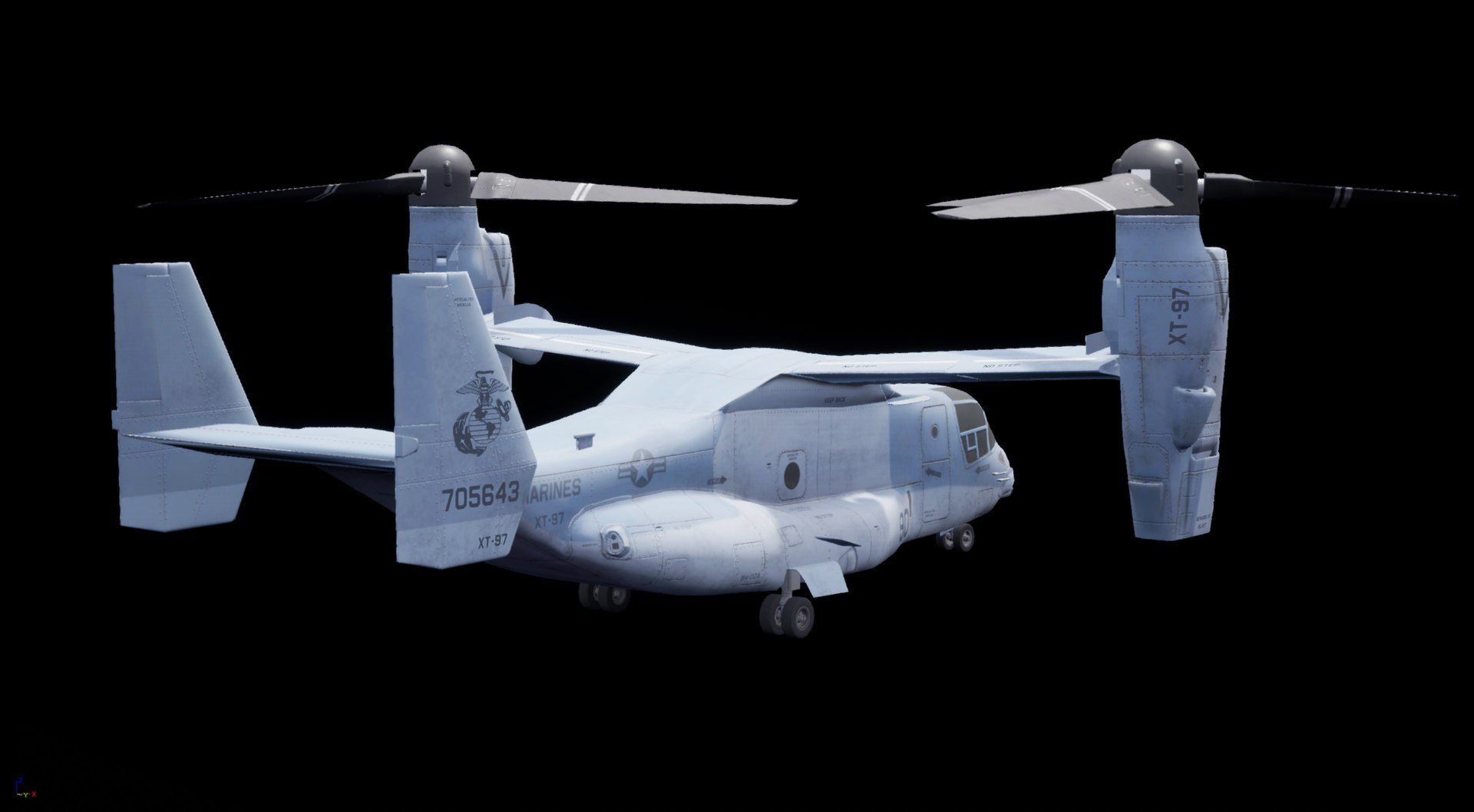 3D V22 Osprey - TurboSquid 1444892