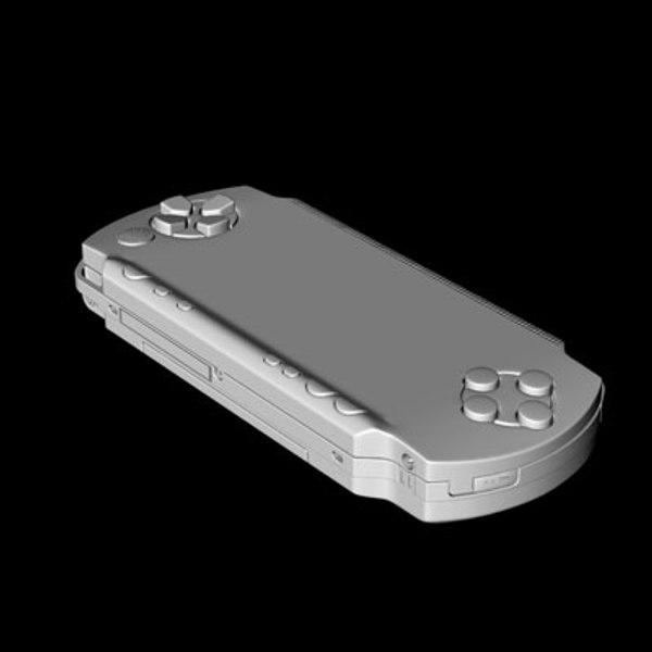 psp sony playstation 3d model