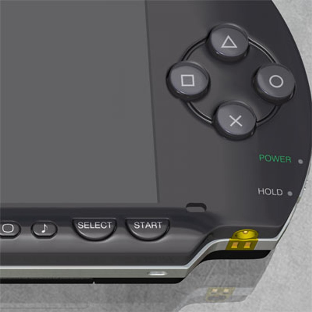 Psp Sony Playstation 3d Model