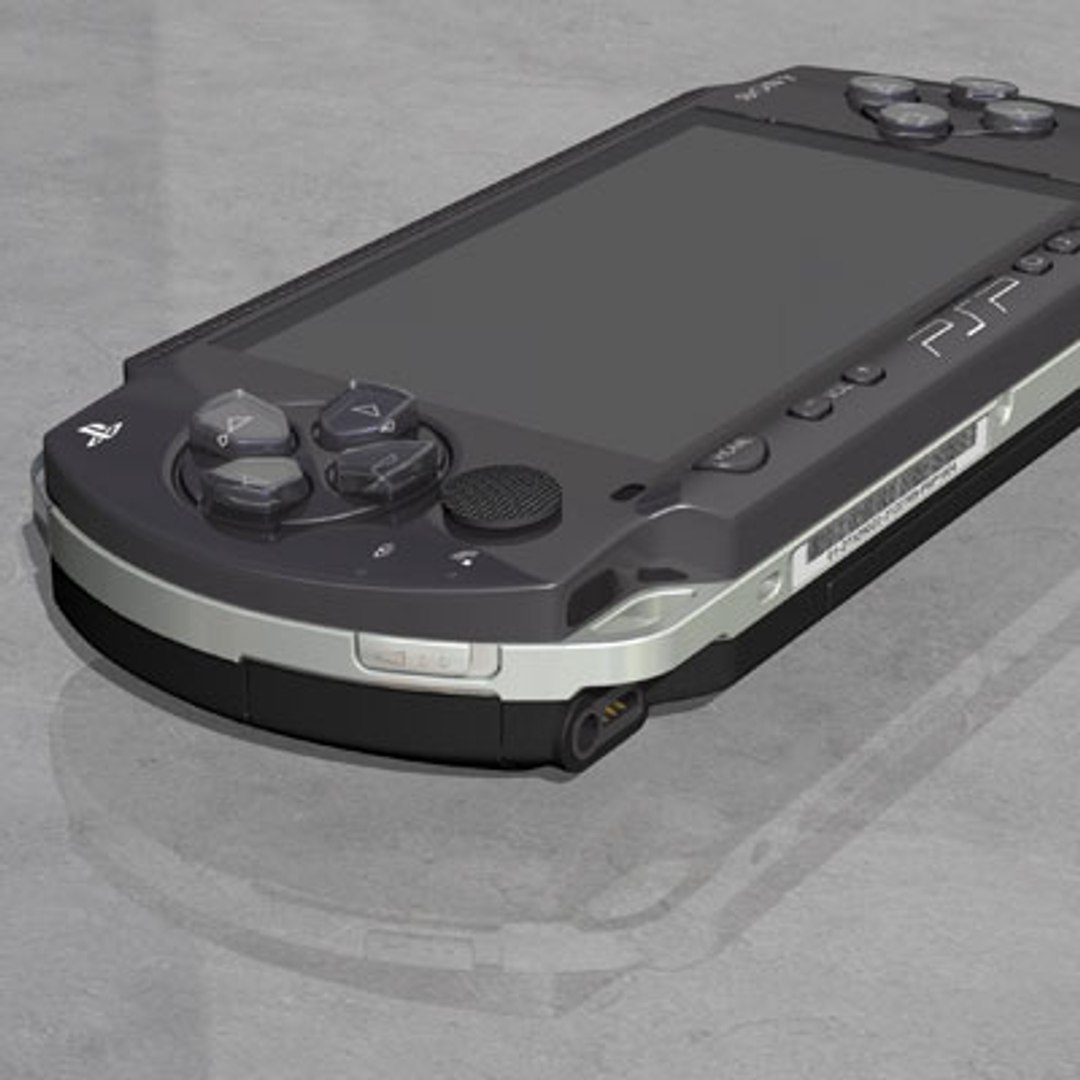 Psp Sony Playstation 3d Model
