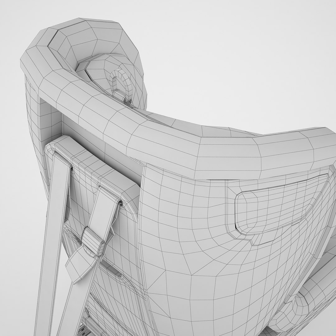 3D children car chair model - TurboSquid 1297521