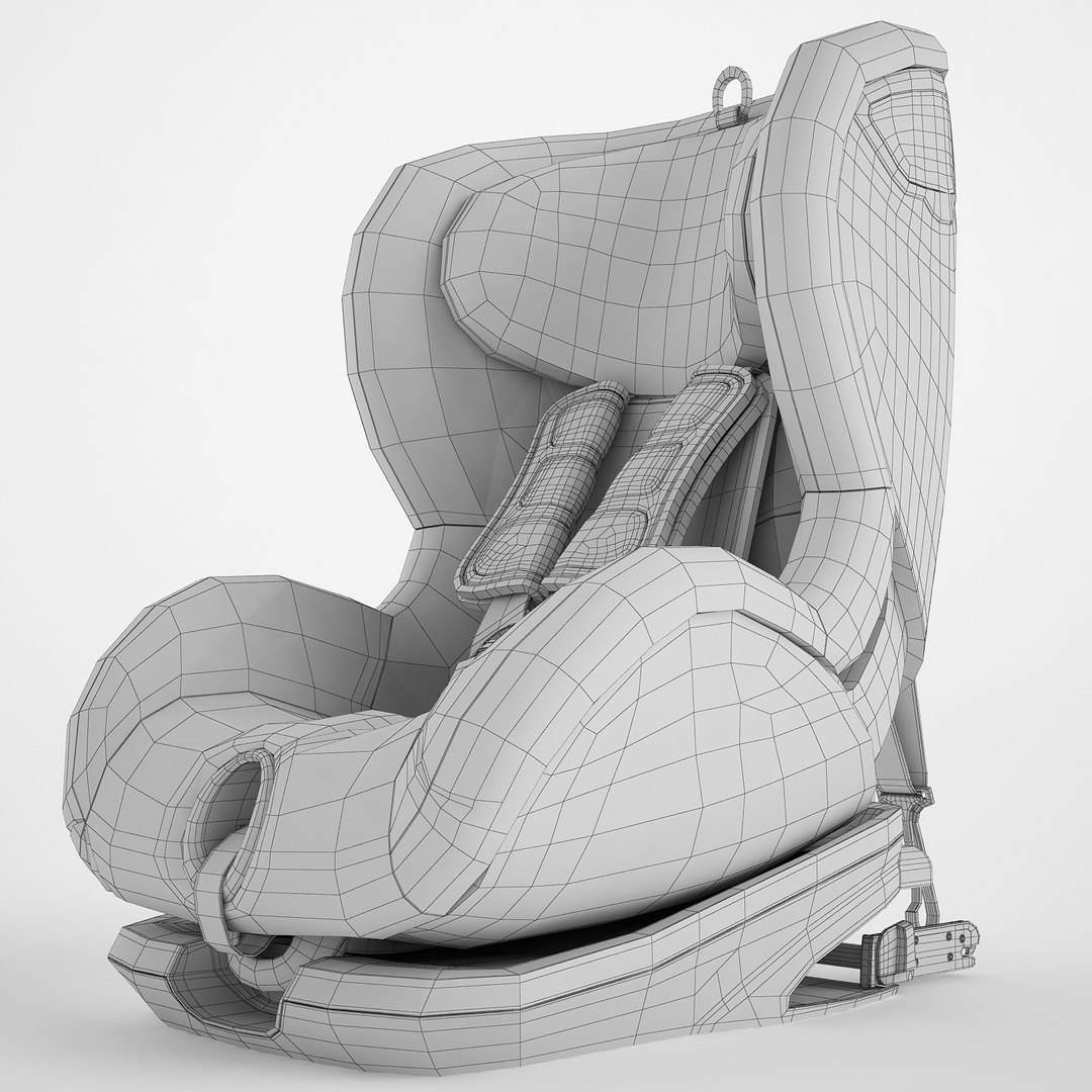 3D children car chair model - TurboSquid 1297521