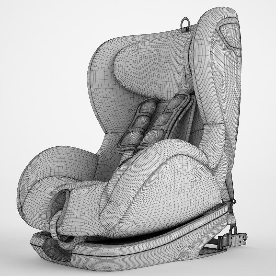 3D children car chair model - TurboSquid 1297521