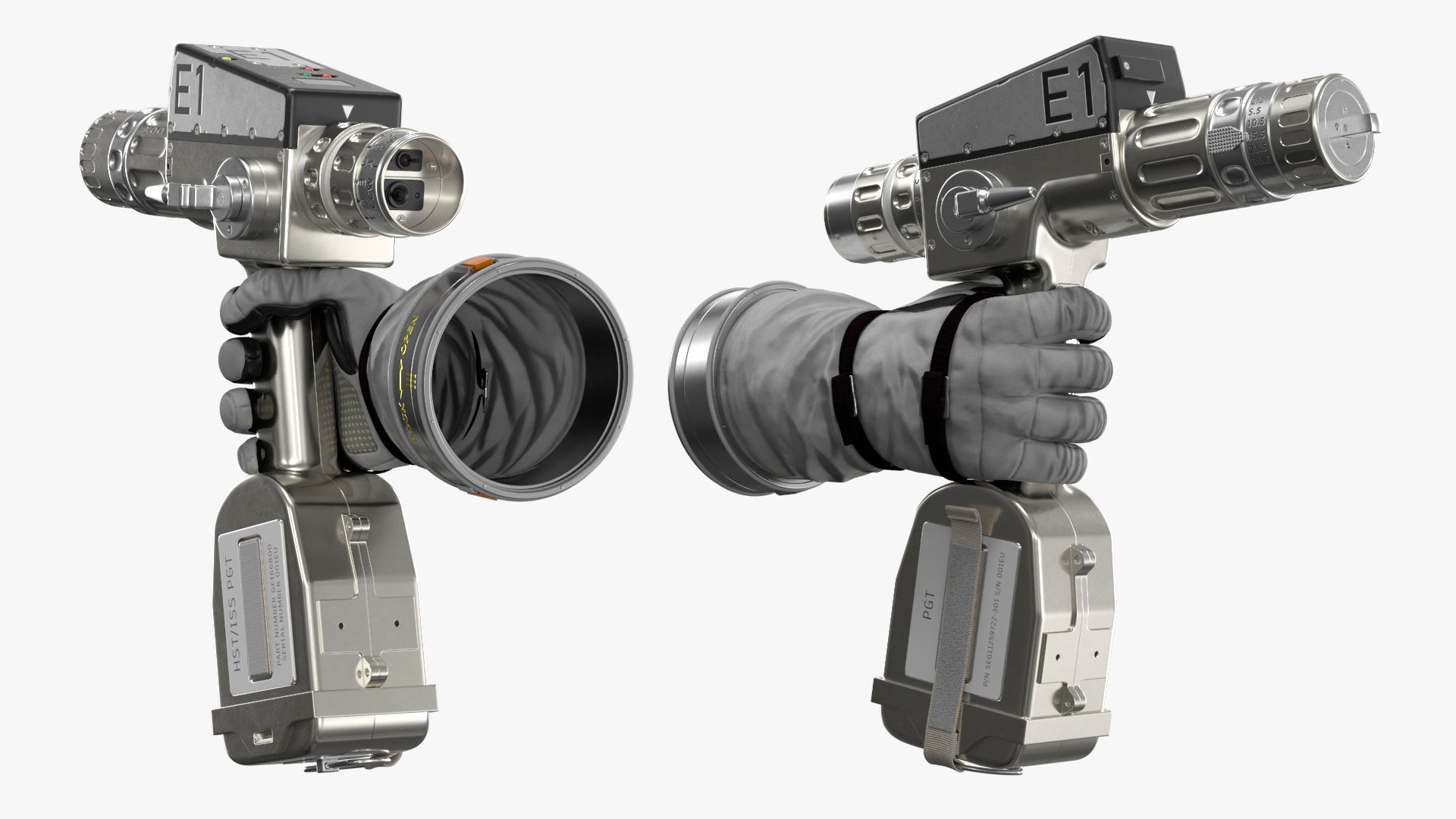 NASA Pistol Grip Tool In Hand Model - TurboSquid 2459823