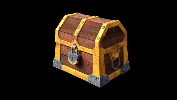 3D Fantasy Chest - TurboSquid 1943833