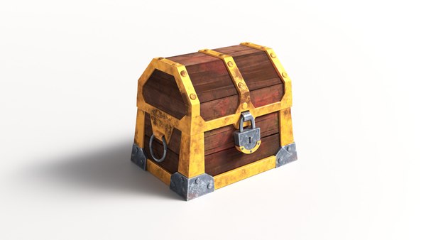 3D Fantasy Chest - TurboSquid 1943833