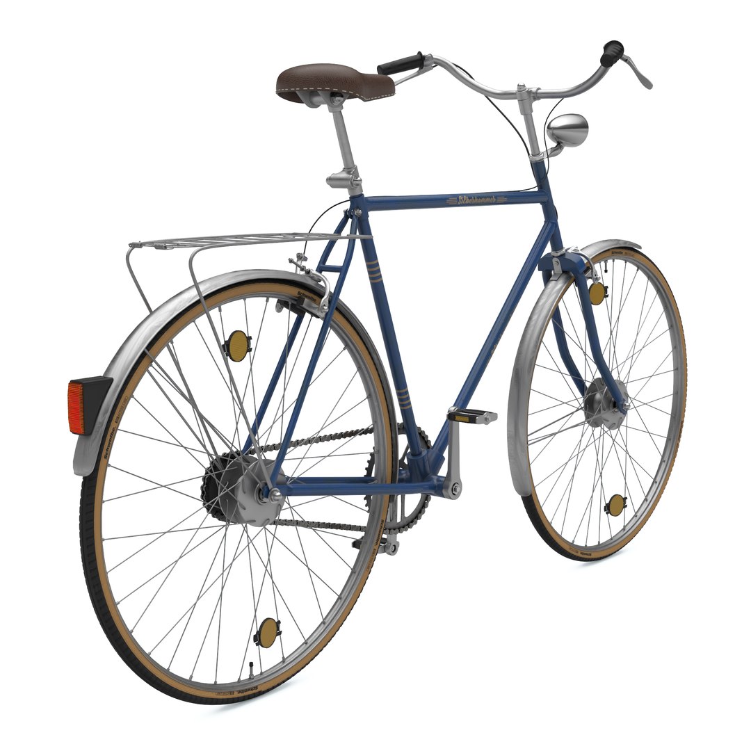 3D Old Bike Model - TurboSquid 1609176