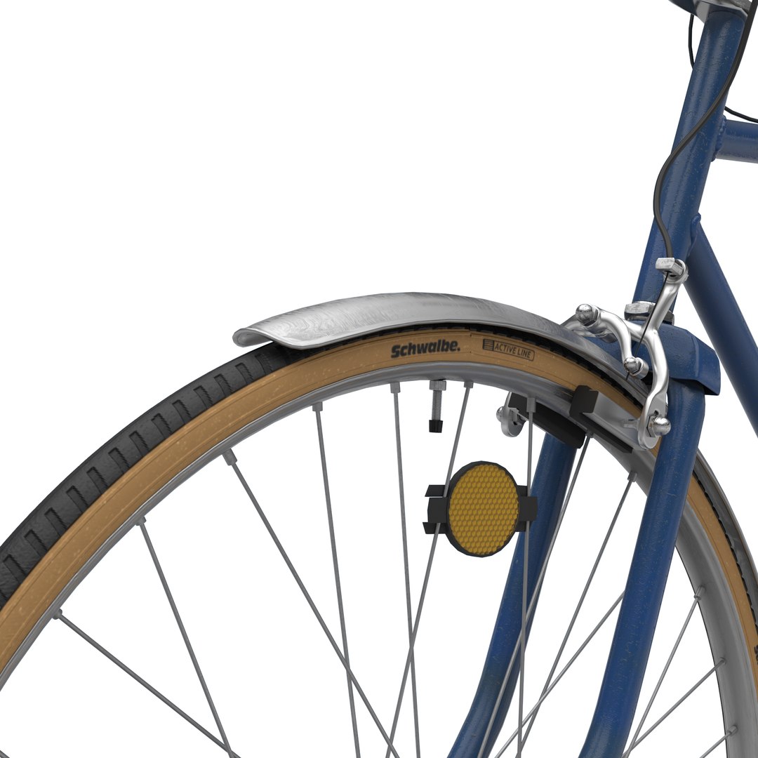 3D Old Bike Model - TurboSquid 1609176