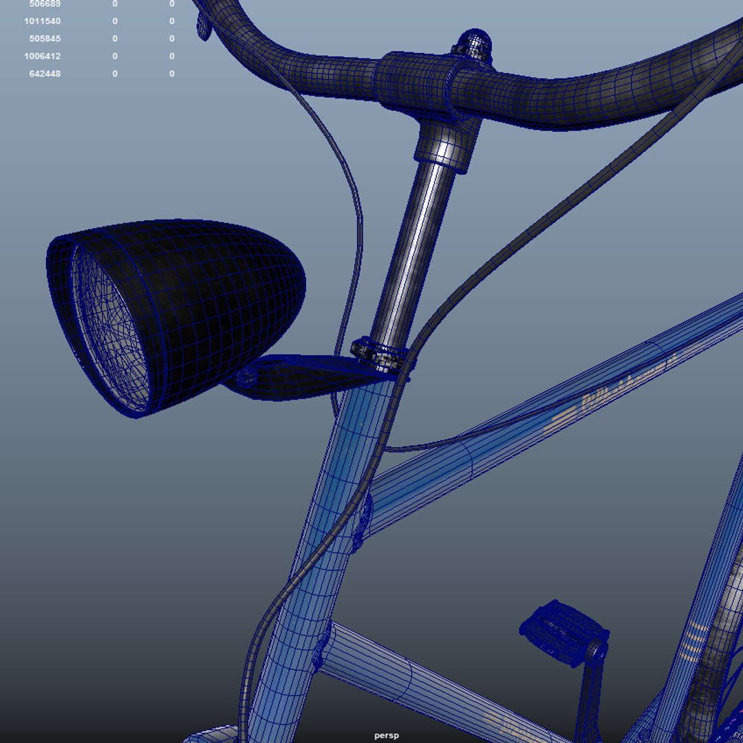 3D Old Bike Model - TurboSquid 1609176