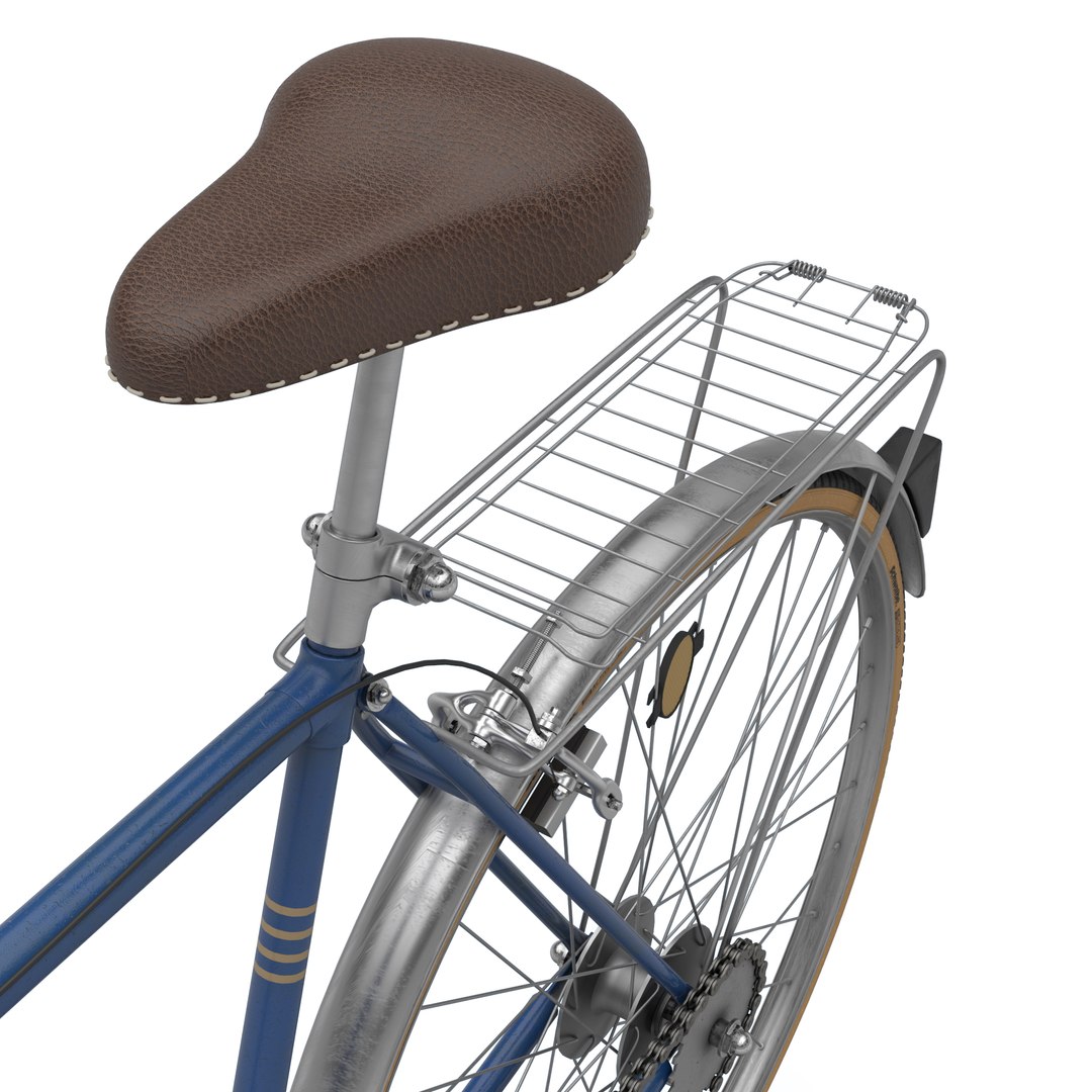 3D Old Bike Model - TurboSquid 1609176