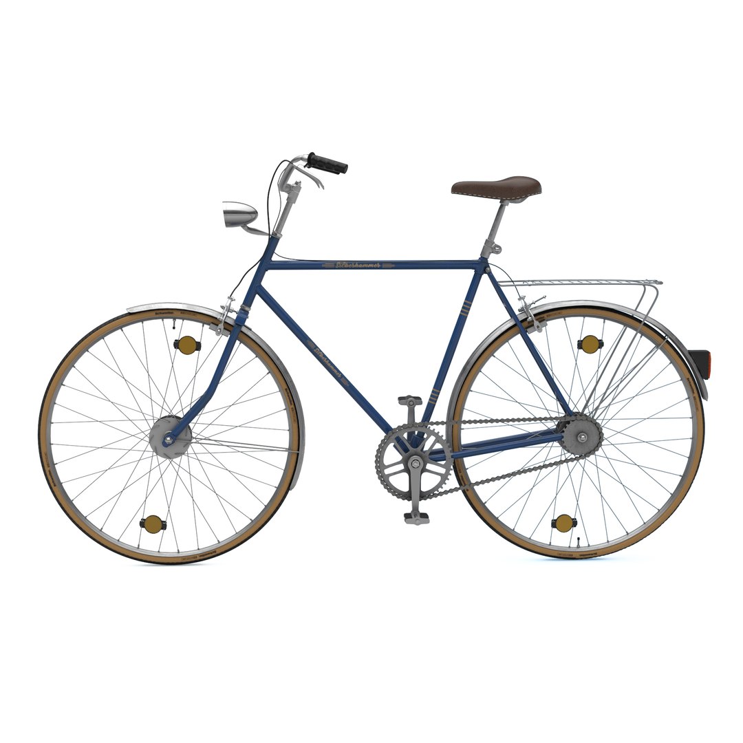 3D Old Bike Model - TurboSquid 1609176