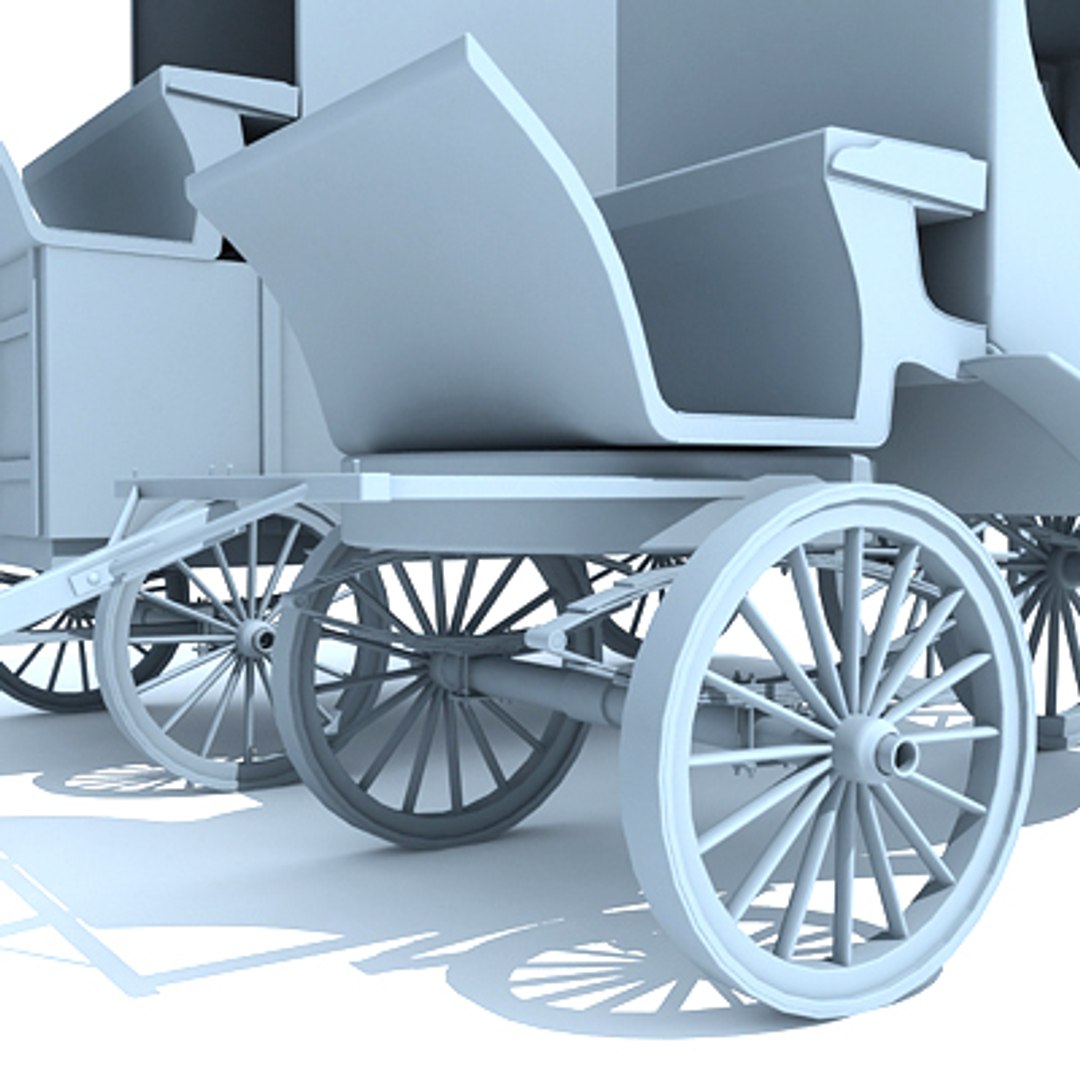 3d 2 Carriages