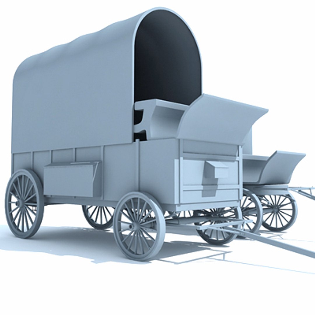 3d 2 Carriages