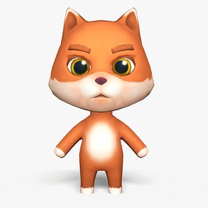 Cartoon Fox Maya Models for Download | TurboSquid