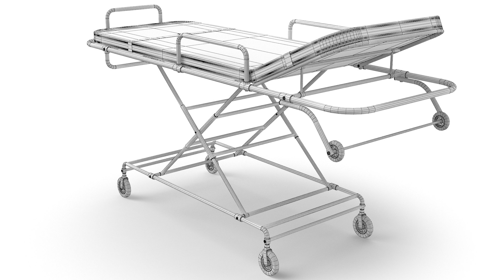 3D ambulance beds positions - TurboSquid 1485981