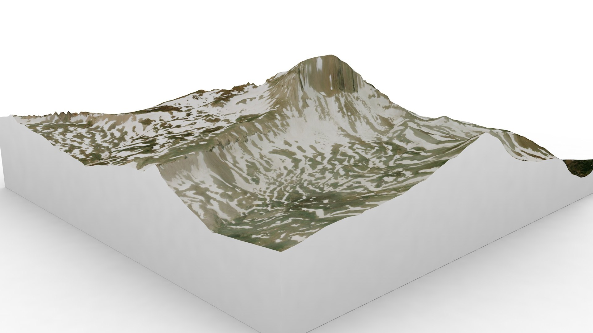 Mount Uncompahgre 3D - TurboSquid 1990741