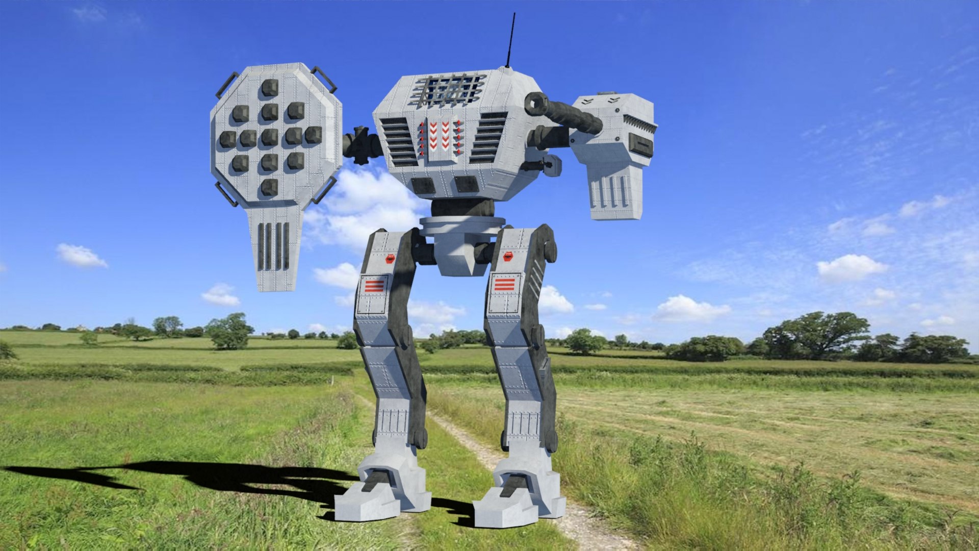 Main Battle Mech Type001 Model - TurboSquid 1911323