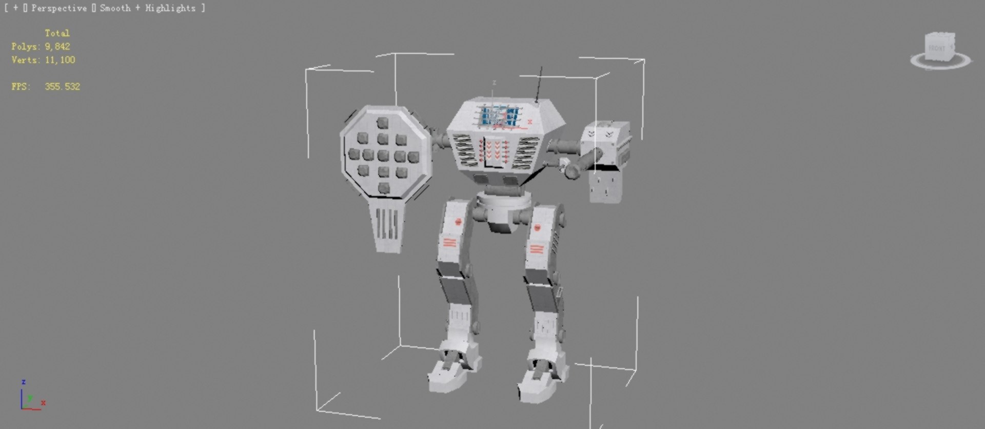 Main Battle Mech Type001 Model - TurboSquid 1911323