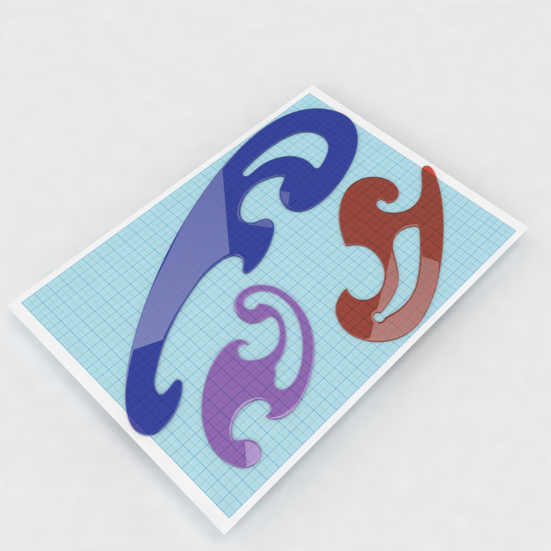 3dsmax French Curves