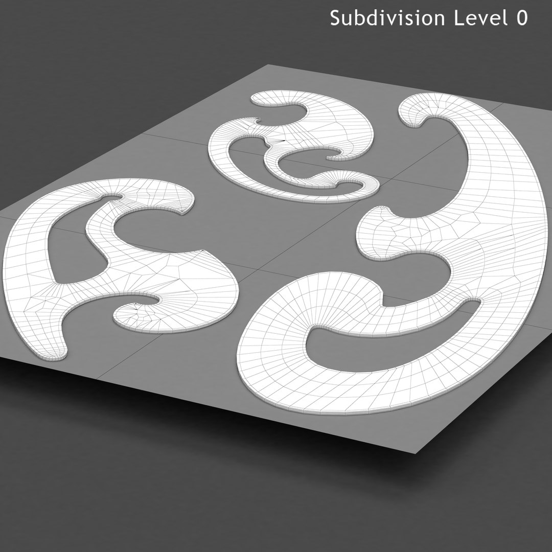 3dsmax French Curves