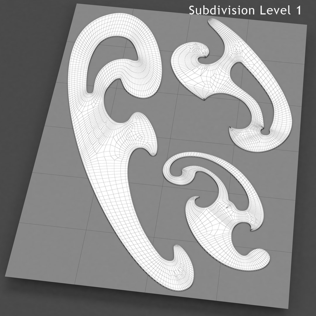 3dsmax French Curves