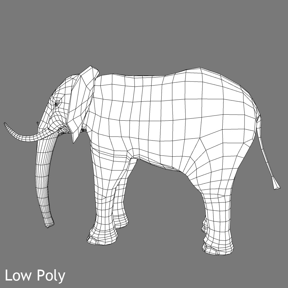 elephant rigged max
