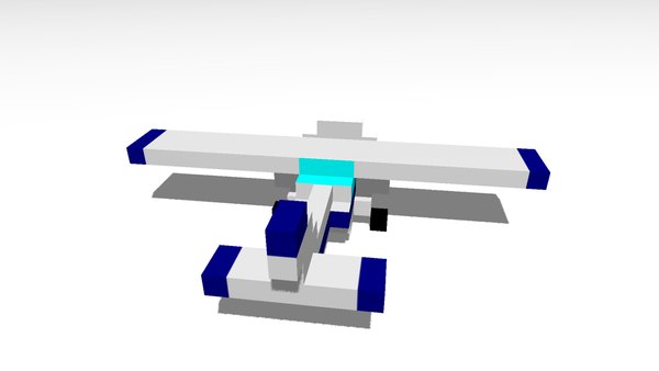 modelo 3d Cessna 172 pixelado - TurboSquid 1912933