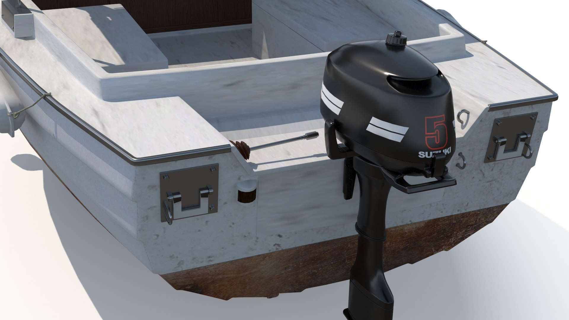 SmallMotor Boat 3D Model - TurboSquid 1851194