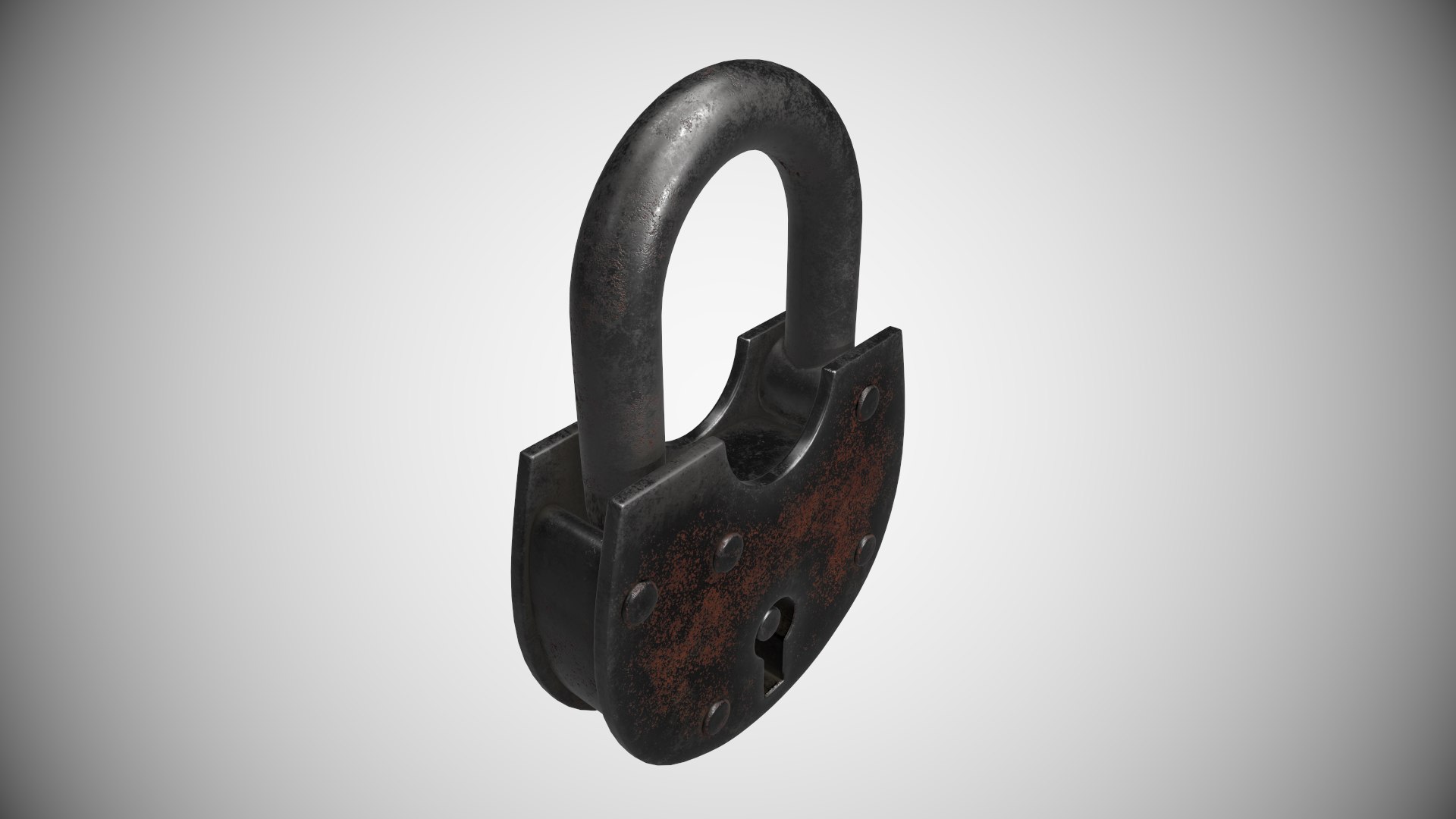 3D Rusty Padlock - TurboSquid 1728792