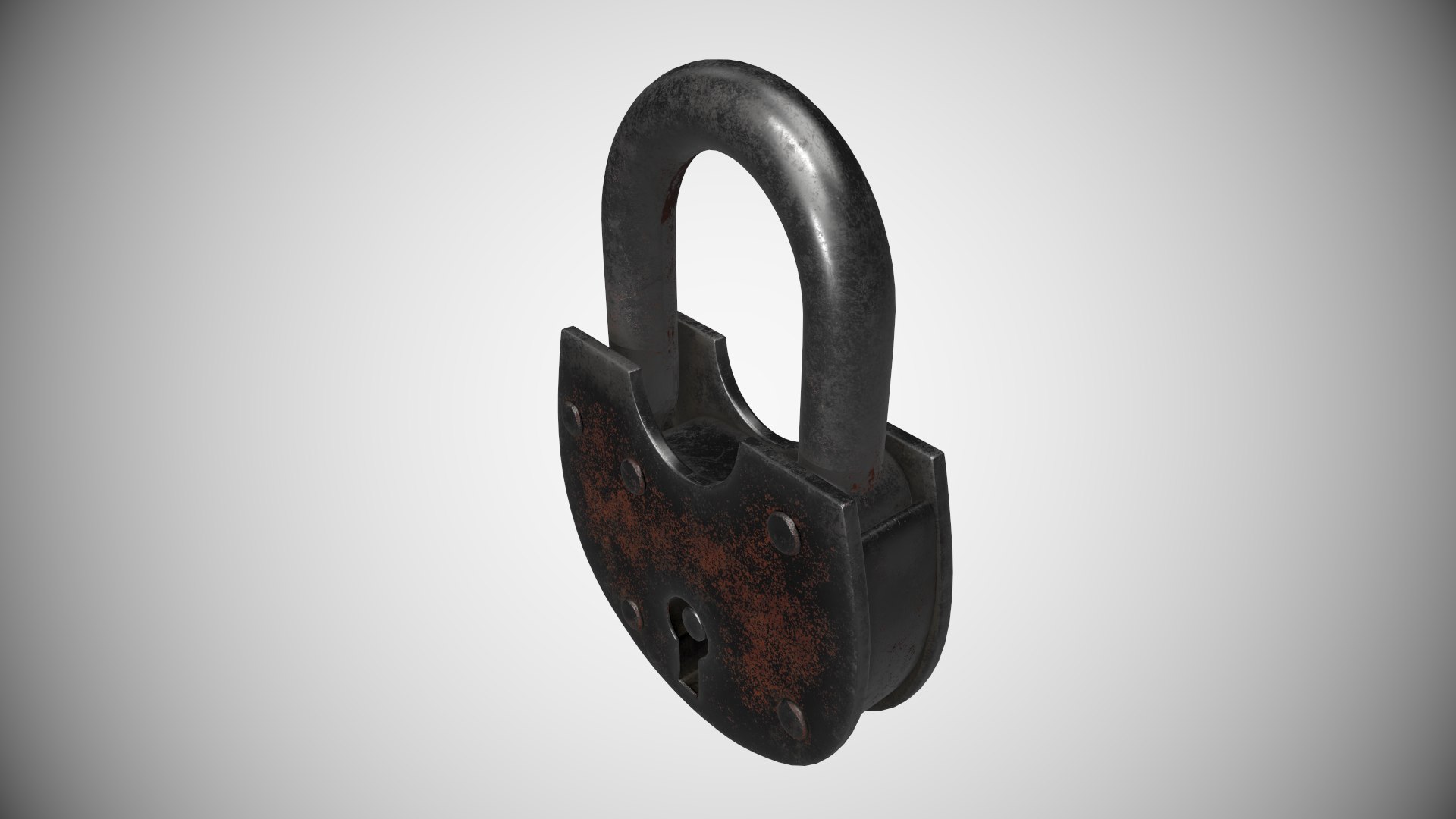 3D Rusty Padlock - TurboSquid 1728792