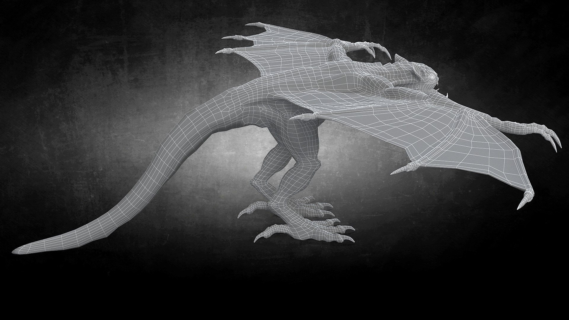 3D Vampire Bat Monster - TurboSquid 2078562