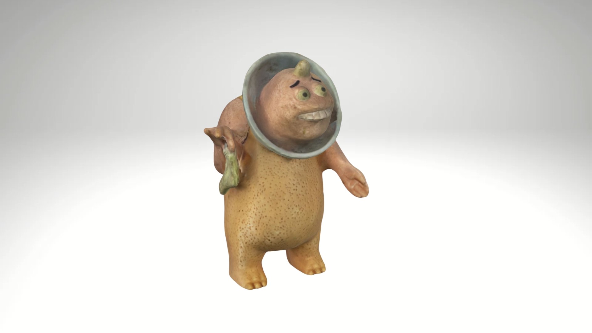 3D Model Cartoon Monster Character Fictional Creature 3D Model ...