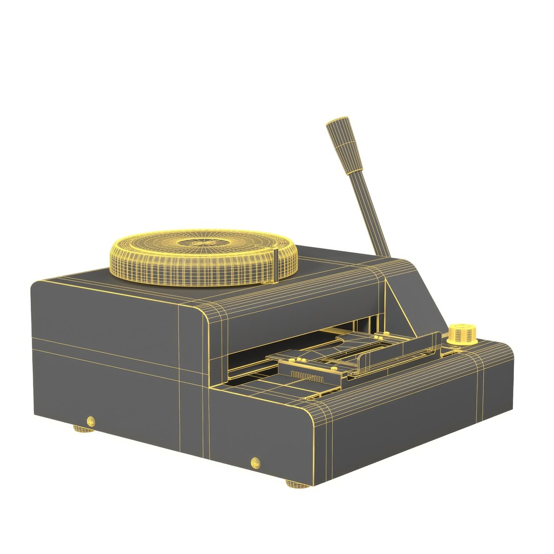 Happybuy Embossing Machine 72 Character Card Embosser Model ...