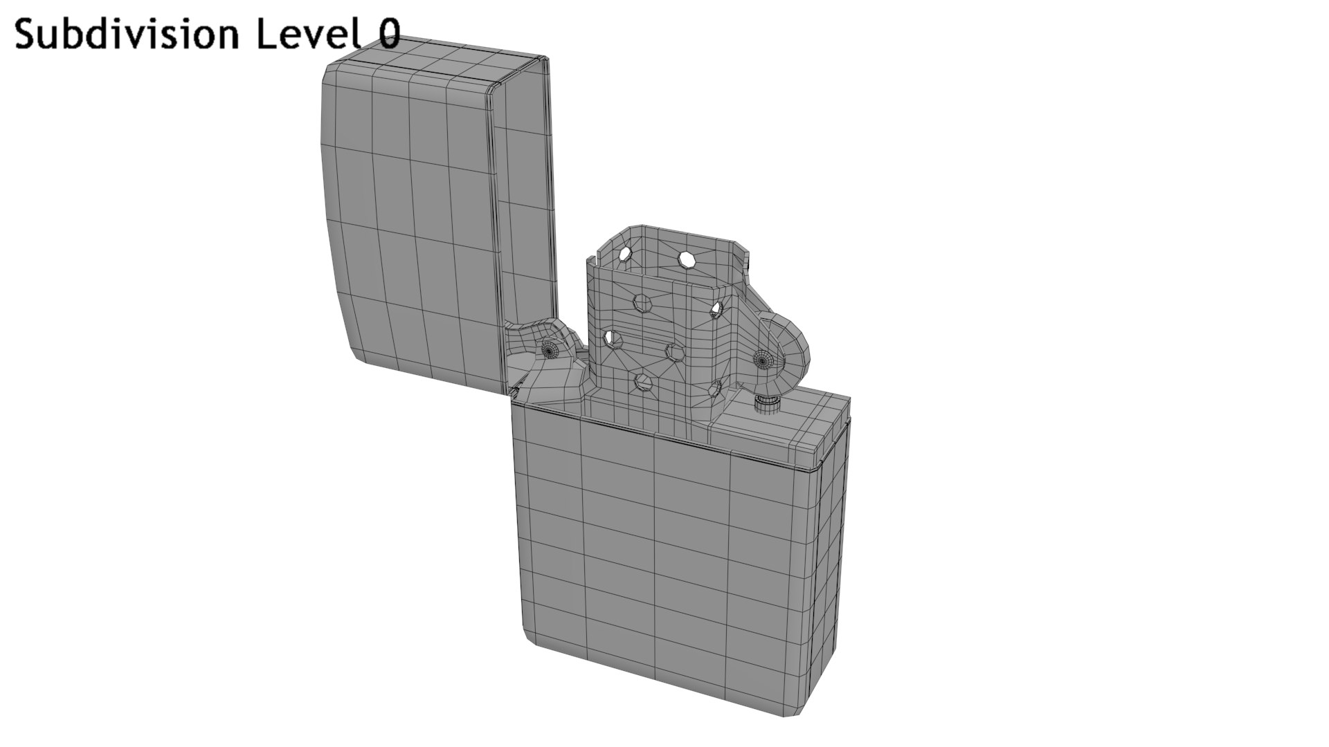 Zippo Copper Case 3D Model - TurboSquid 1831584