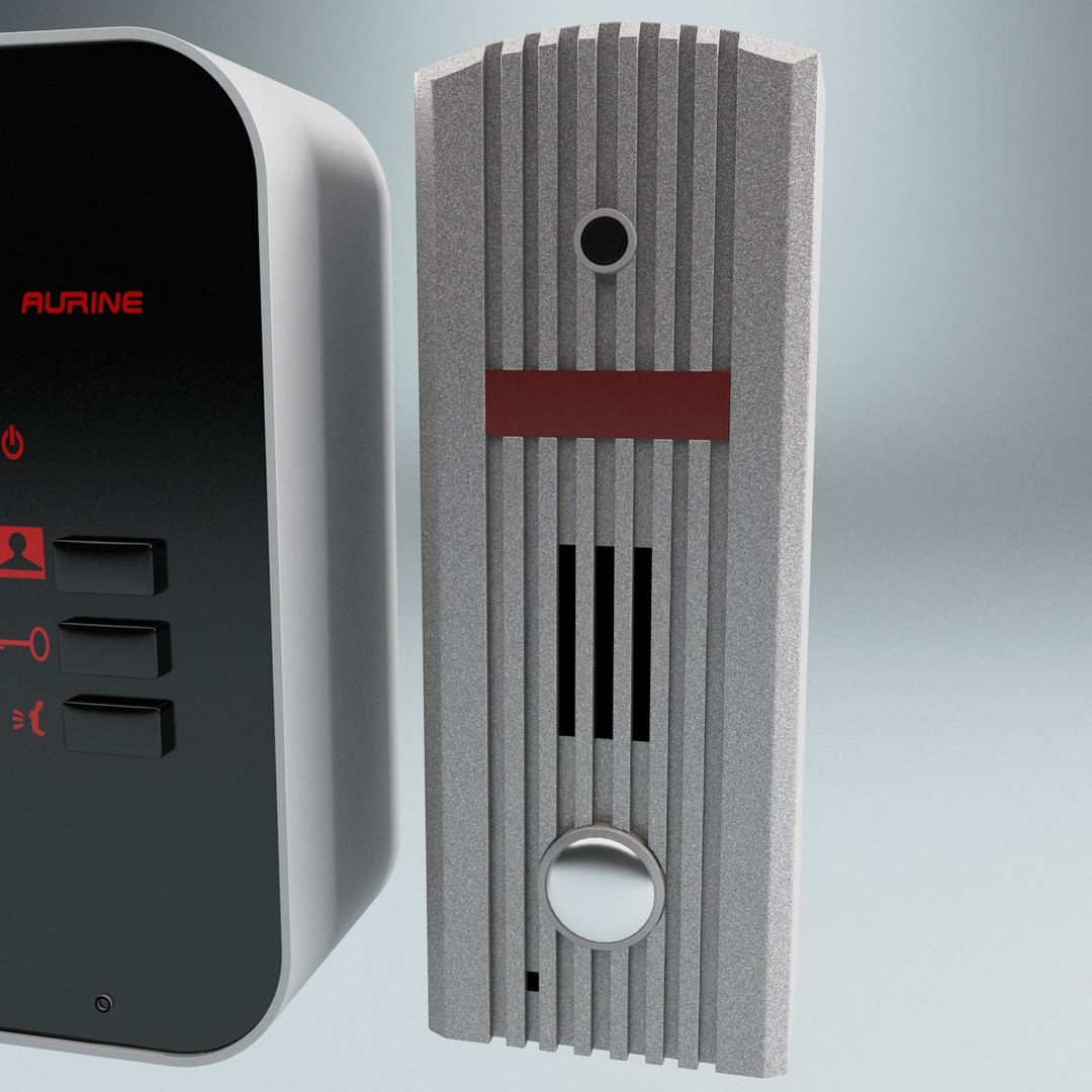 Video Intercom 3d Obj