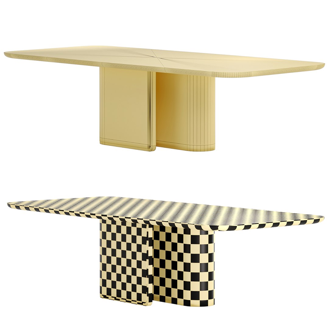 ECHO Table By Turri 3D - TurboSquid 2298305
