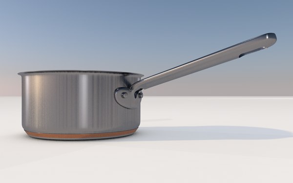 3d pot kitchen stove model